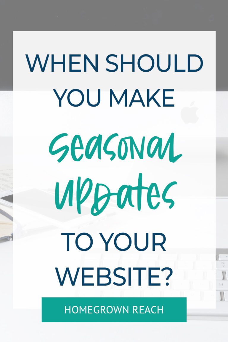 When to Make Seasonal Updates to Your Farm's Website
